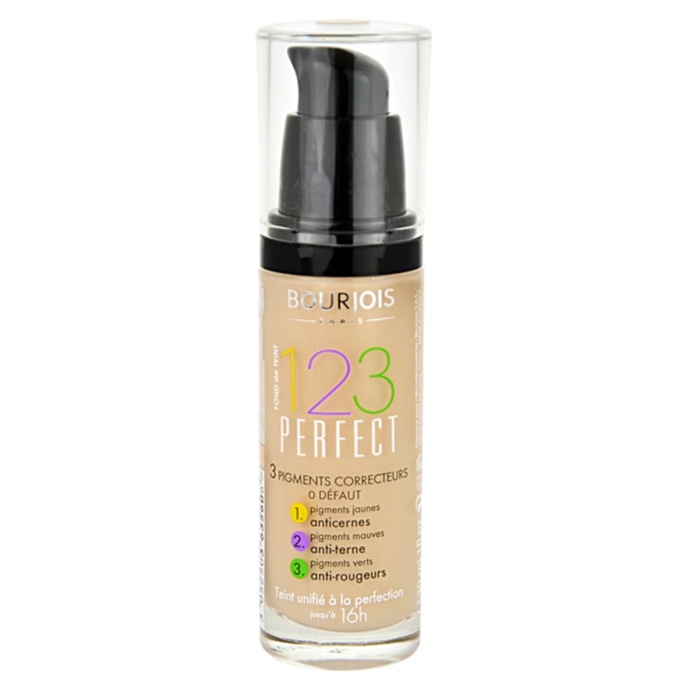 Buy Bourjois 1 2 3 Perfect Foundation – 53 Light Beige (5309) Online in ...
