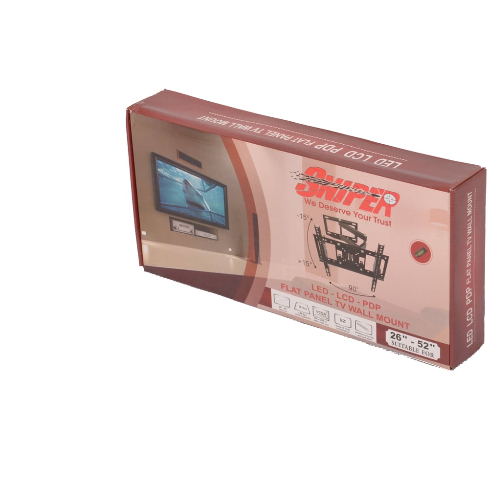 Buy Sniper TV Mount 52inch WB55| Sharafdg.com