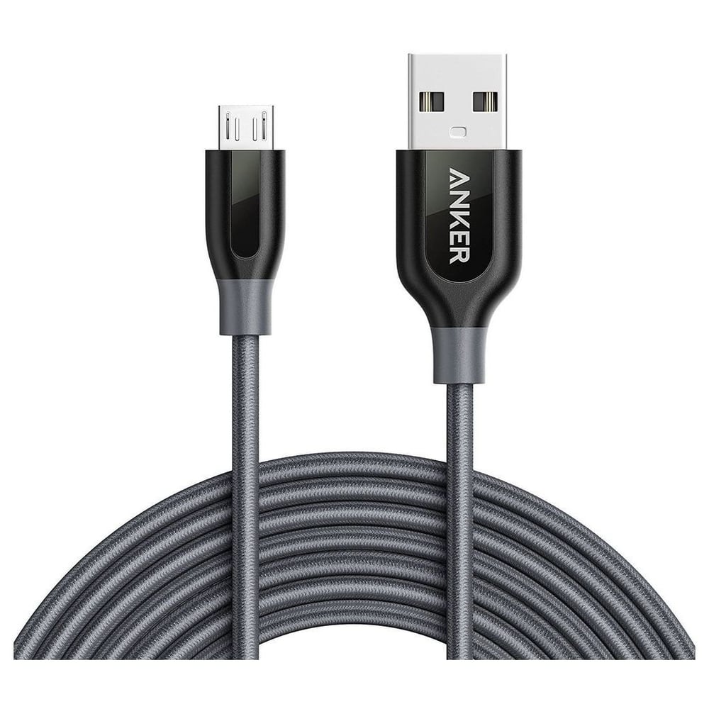 اشترِ Anker Powerline Plus Micro USB Cable 3m Grey – A81440A1 عبر ...