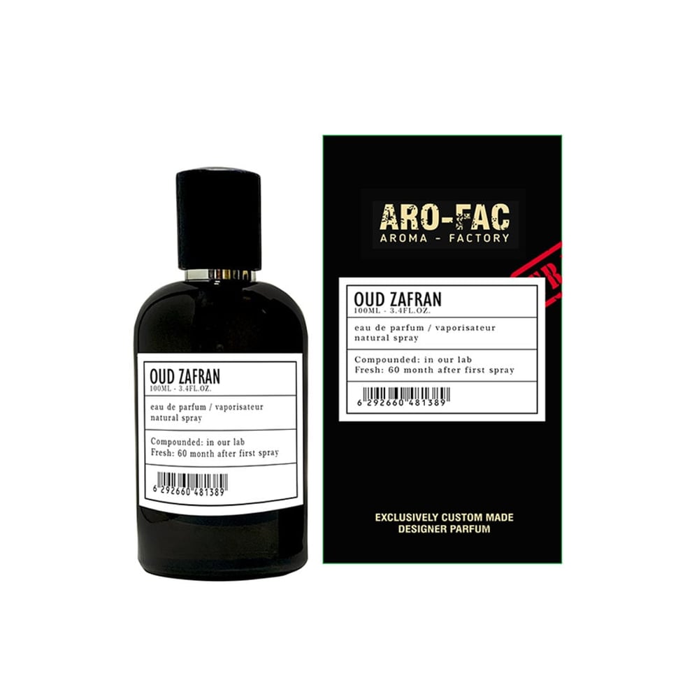 Buy Aro-fac Oud Zafran Eau De Parfum 100ml Online in UAE | Sharaf DG