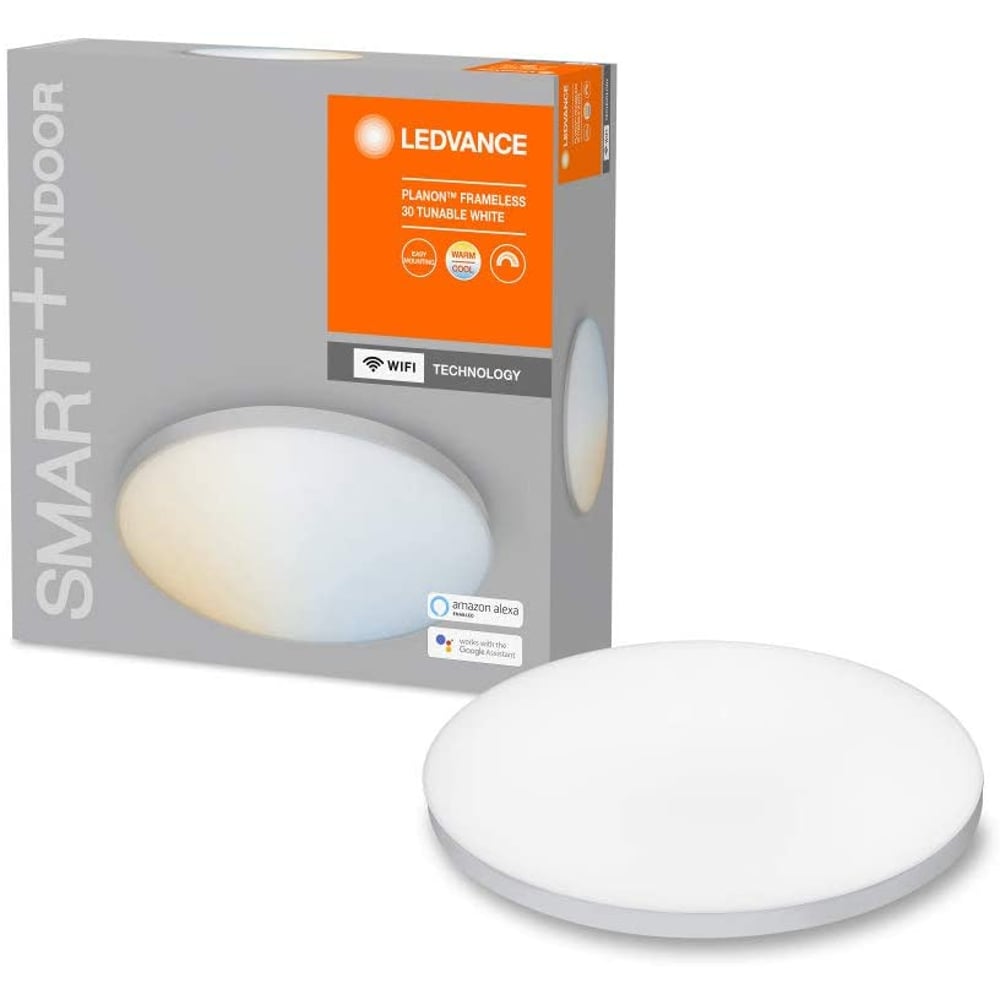 اشتري Osram Ledvance Smart+ Wifi Planon Frameless Round Tunable White 20w 110 3000-6500k 300mm ...