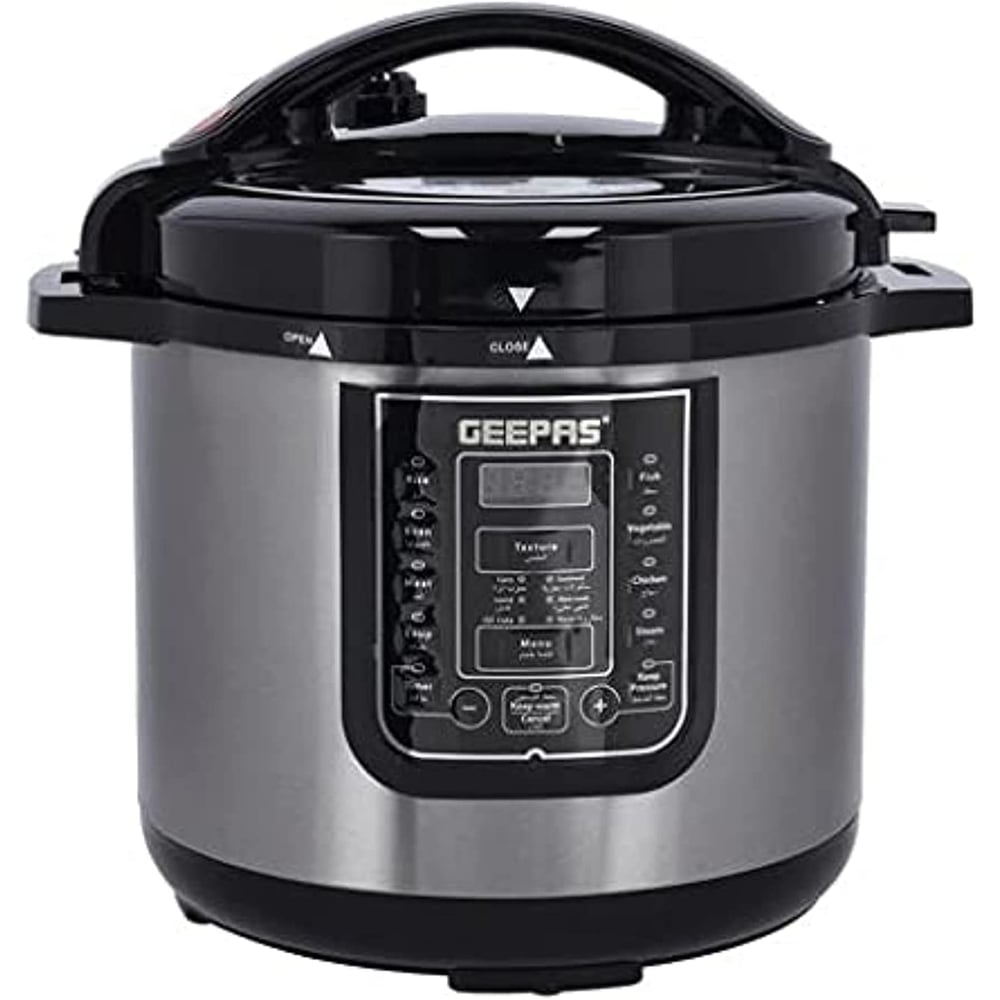 Buy Geepas GMC35030 1600W Digital Multi Cooker with LED Display 12 ...