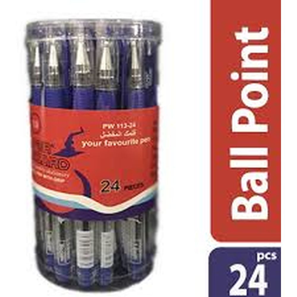 Paper Wizard Medium Ball Pen Set (Pack of 24pcs) price in Bahrain, Buy ...