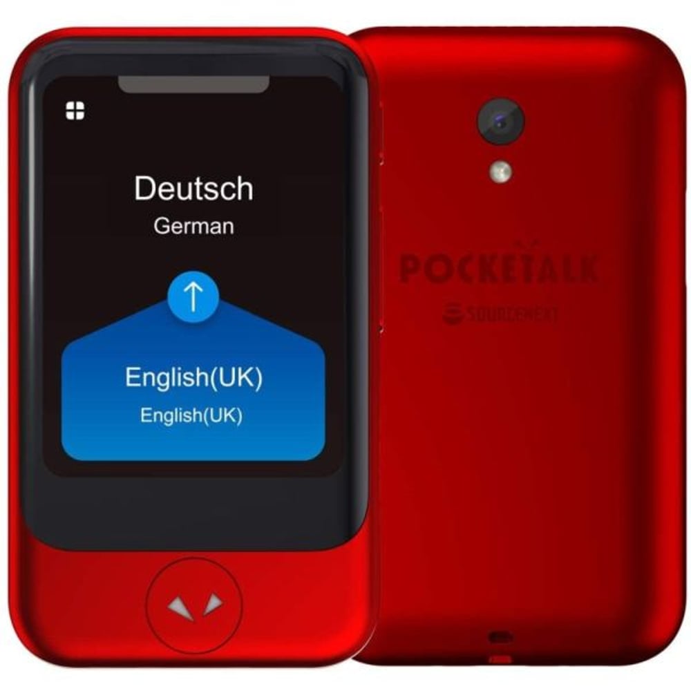 Pocketalk S Portable Voice Translator Esim Red Online Shopping on ...