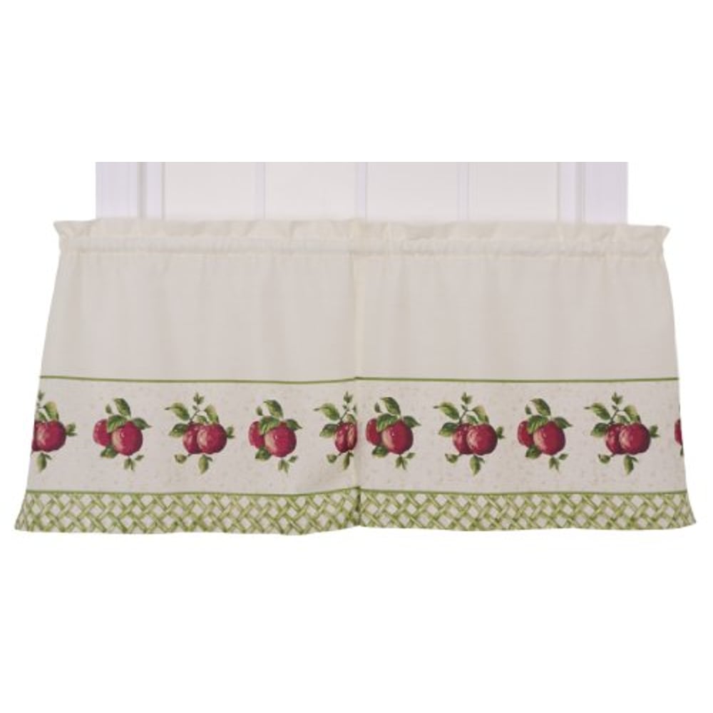 Buy Ellis Curtain Kitchen Collection Apple Trellis 60 By 36-Inch ...