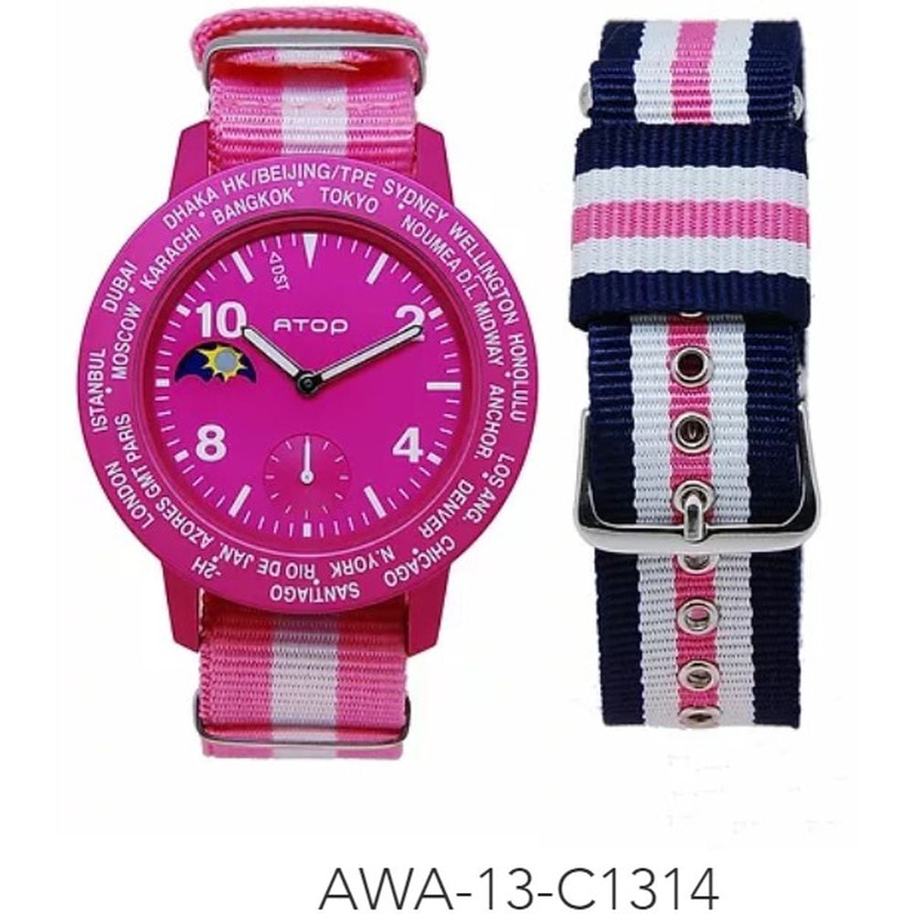 Buy World Time Watch Awa Series by Atop AWA-13-C1314 Online in UAE ...