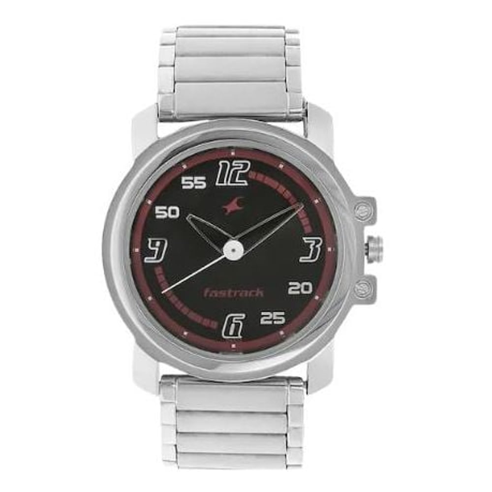 Buy Fastrack Black Dial Analog Watch For Mens Online in UAE | Sharaf DG