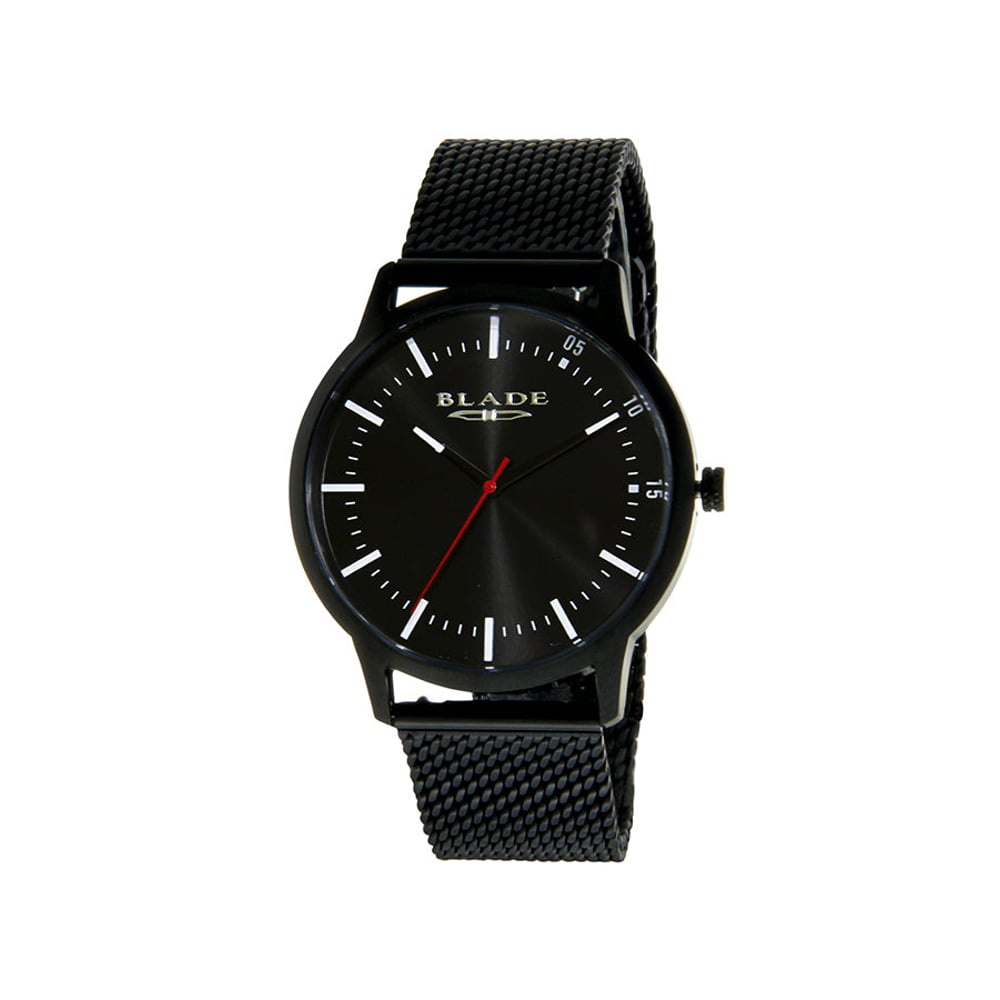 Buy Blade Maverick 3568g2nnn Black Ss Case And Mesh Strap Men’s Watch ...