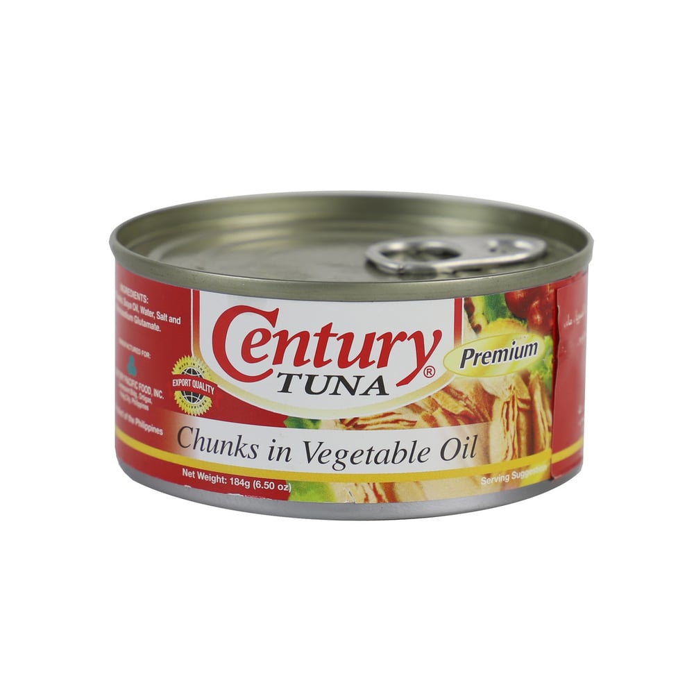 Buy Century Tuna Chunks In Veg Oil 184gm Online in UAE | Sharaf DG