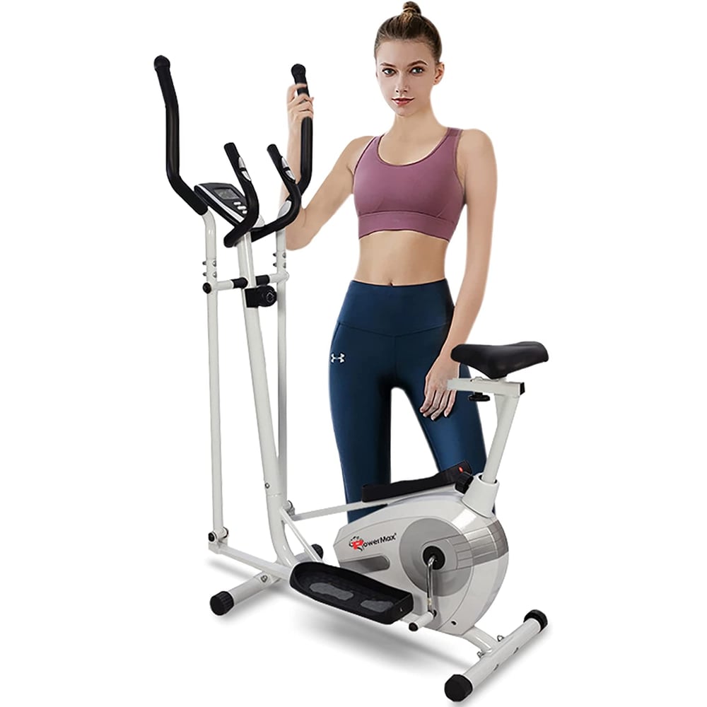 Buy Powermax Eh-250s.3 Elliptical Cross Trainer With Adjustable Seat ...