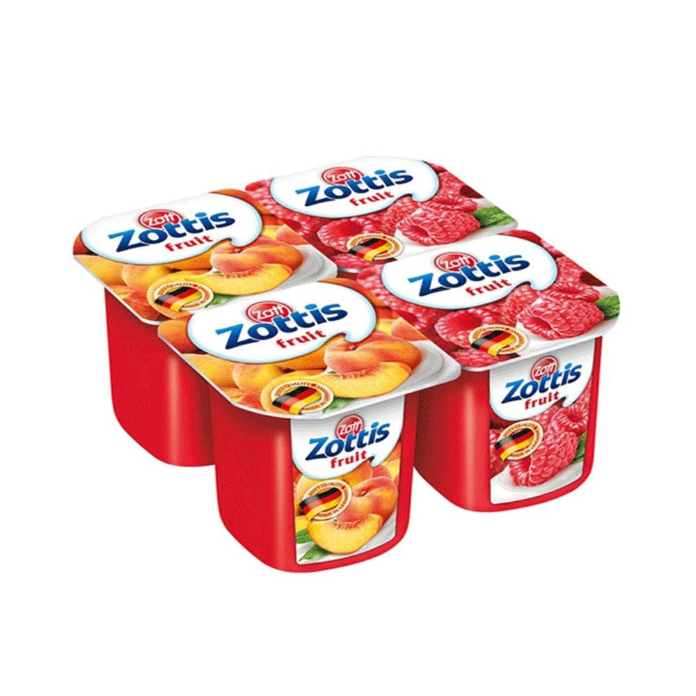 اشتري Zott Zottis Low Fat Assorted Fruit Yogurt 4pcs X 115g عبر ...
