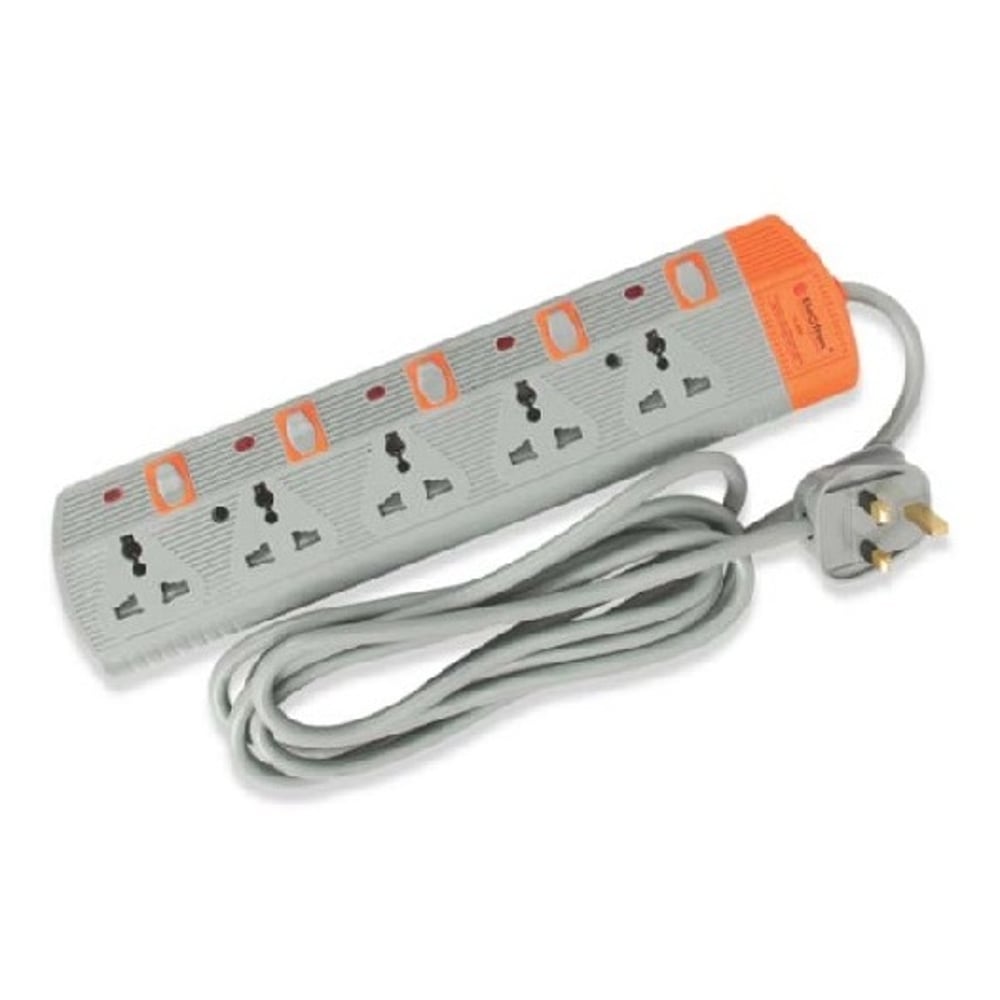 Buy Electron EL-3005 5 Way Extension Socket 3m Online in UAE | Sharaf DG