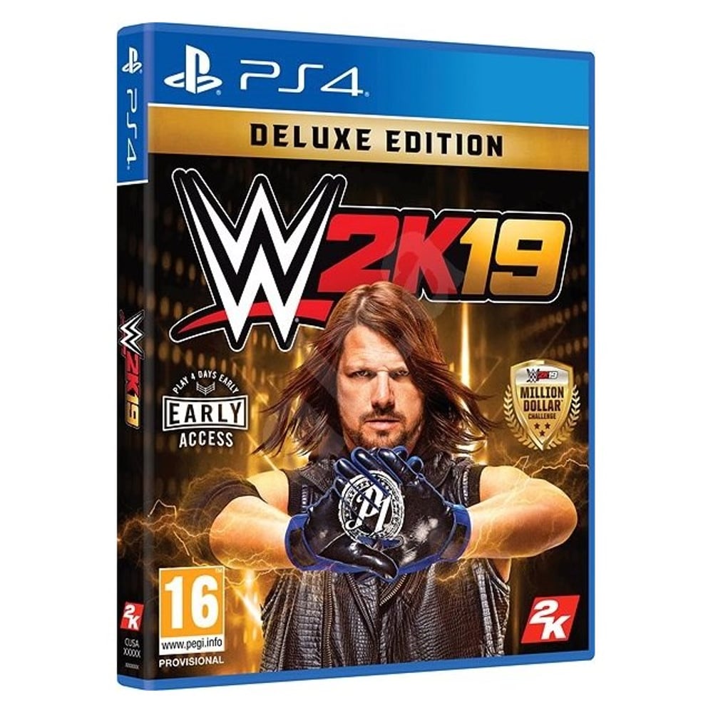 اشترِ PS4 WWE 2K19 Deluxe Edition Game Pre order عبر الإنترنت في ...