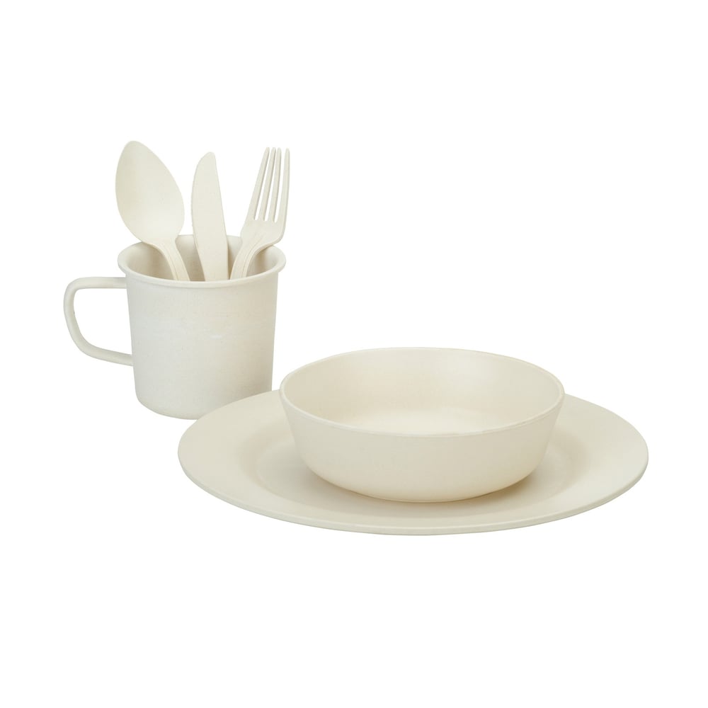 OZtrail Bamboo Dinner Set Standard price in Bahrain, Buy OZtrail Bamboo ...