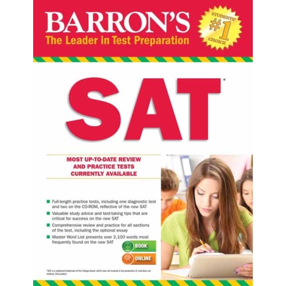 Barron’s SAT with Online Tests price in Bahrain, Buy Barron’s SAT with ...