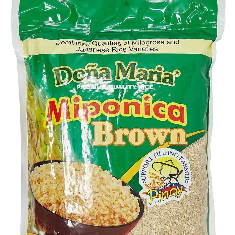 Buy Dona Maria Miponica Brown Rice 2kg Online in UAE | Sharaf DG