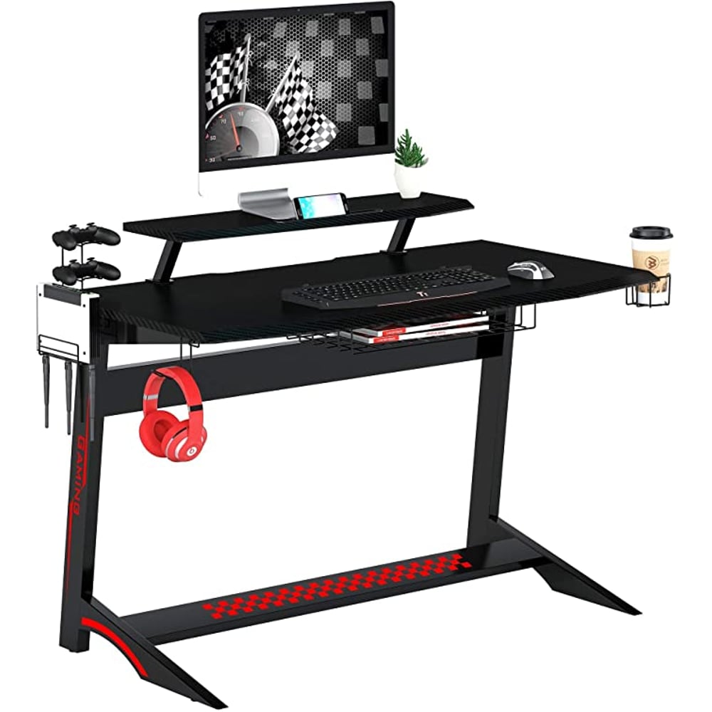 Buy Mahmayi Engineered Wood Ultimate Modern Gaming Table GT008-Gm-Tble ...