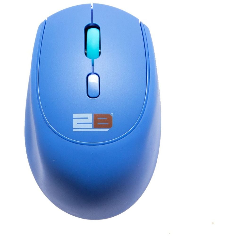 Buy 2B Optical Wireless Mouse Blue Online in UAE | Sharaf DG