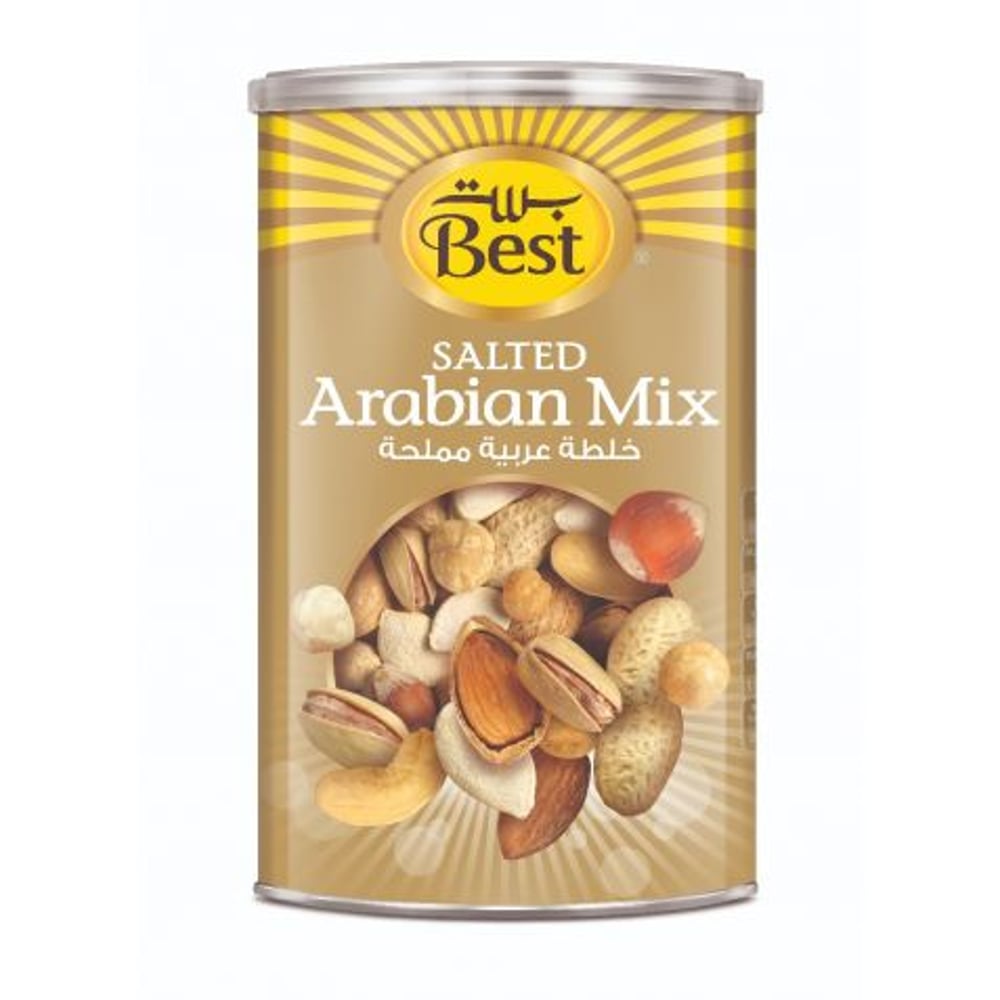 Best Salted Arabian Mix Can 350gm price in Bahrain, Buy Best Salted ...