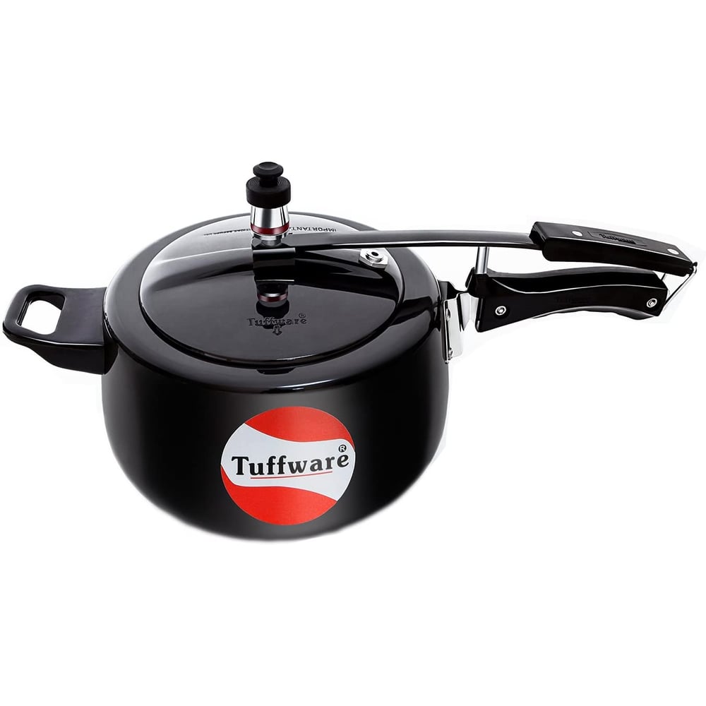 Buy Tuffware Hard Anodized Classic Cooker Inner Lid Ind./Base Size-5.0 ...