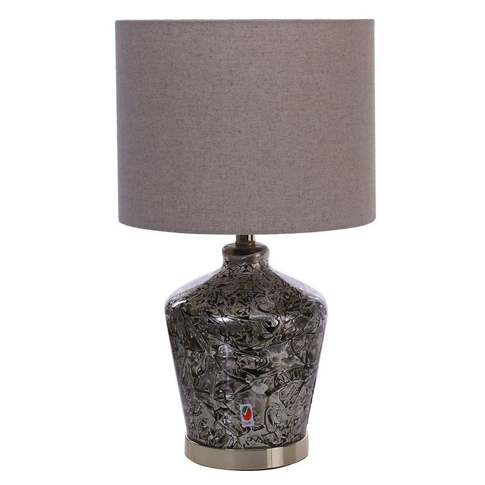 اشترِ Pan Emirates Cuba Hand Painted Glass Table Lamp Gold عبر الإنترنت ...
