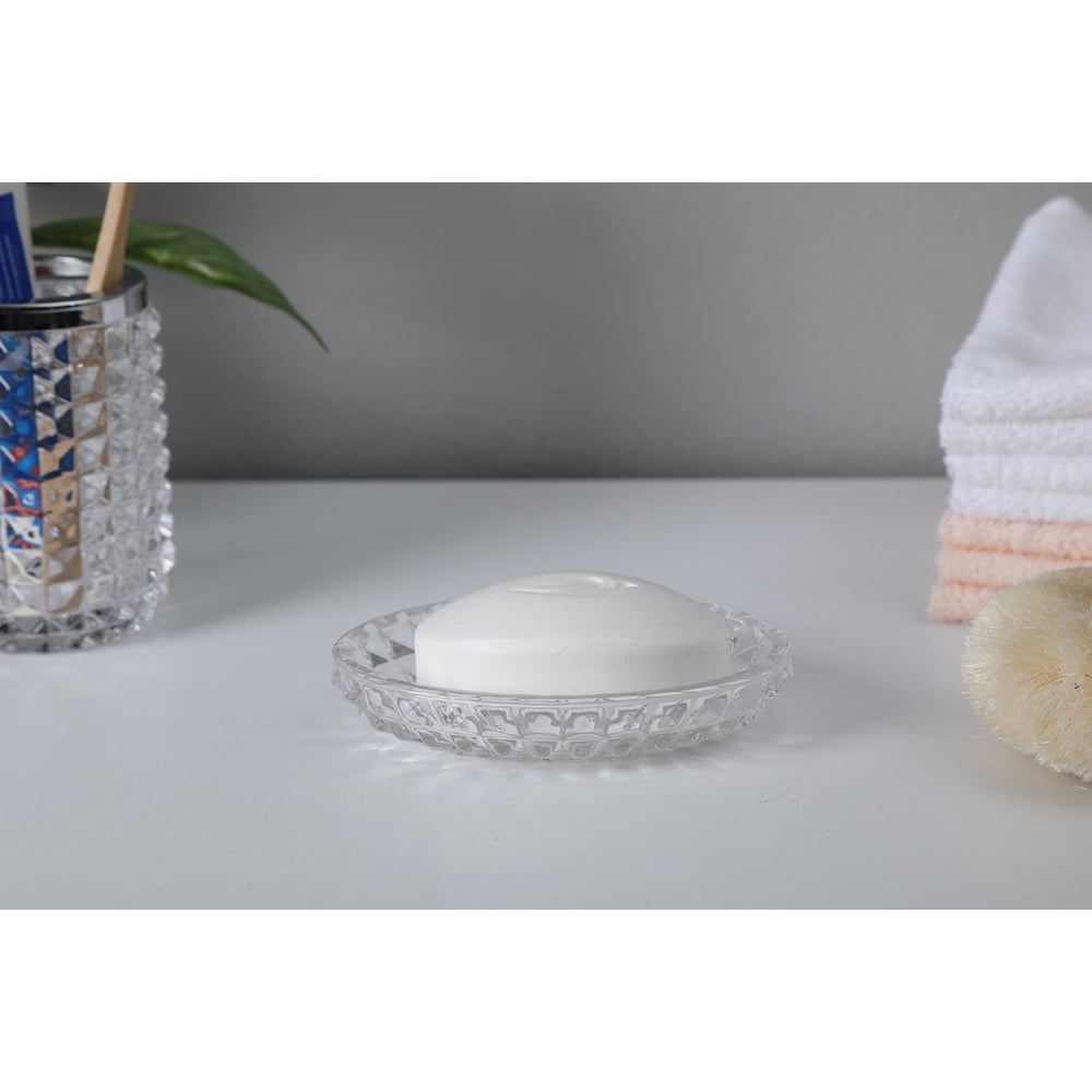 Buy Vito Soap Dish Clear Online in UAE | Sharaf DG