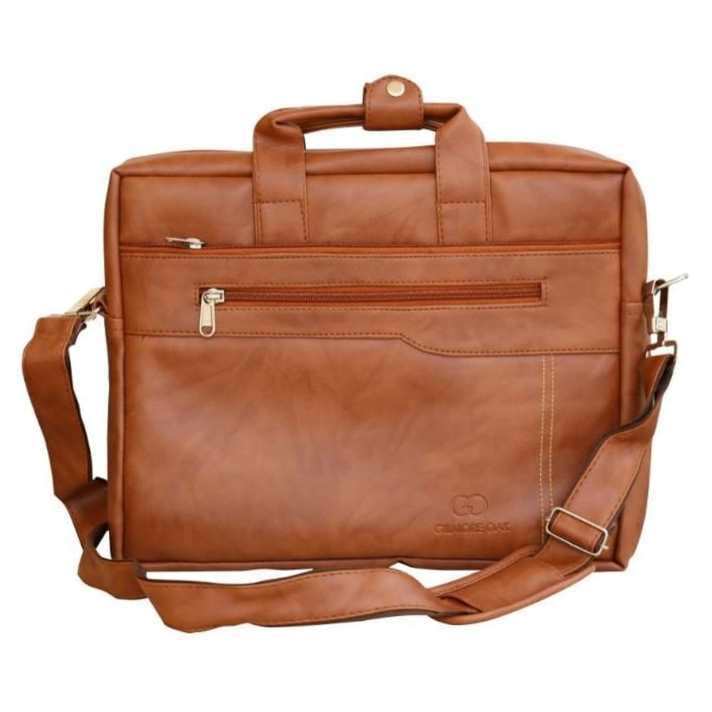 Buy Gilmore Oak Laptop Bag PU Leather 15inch Online in UAE | Sharaf DG