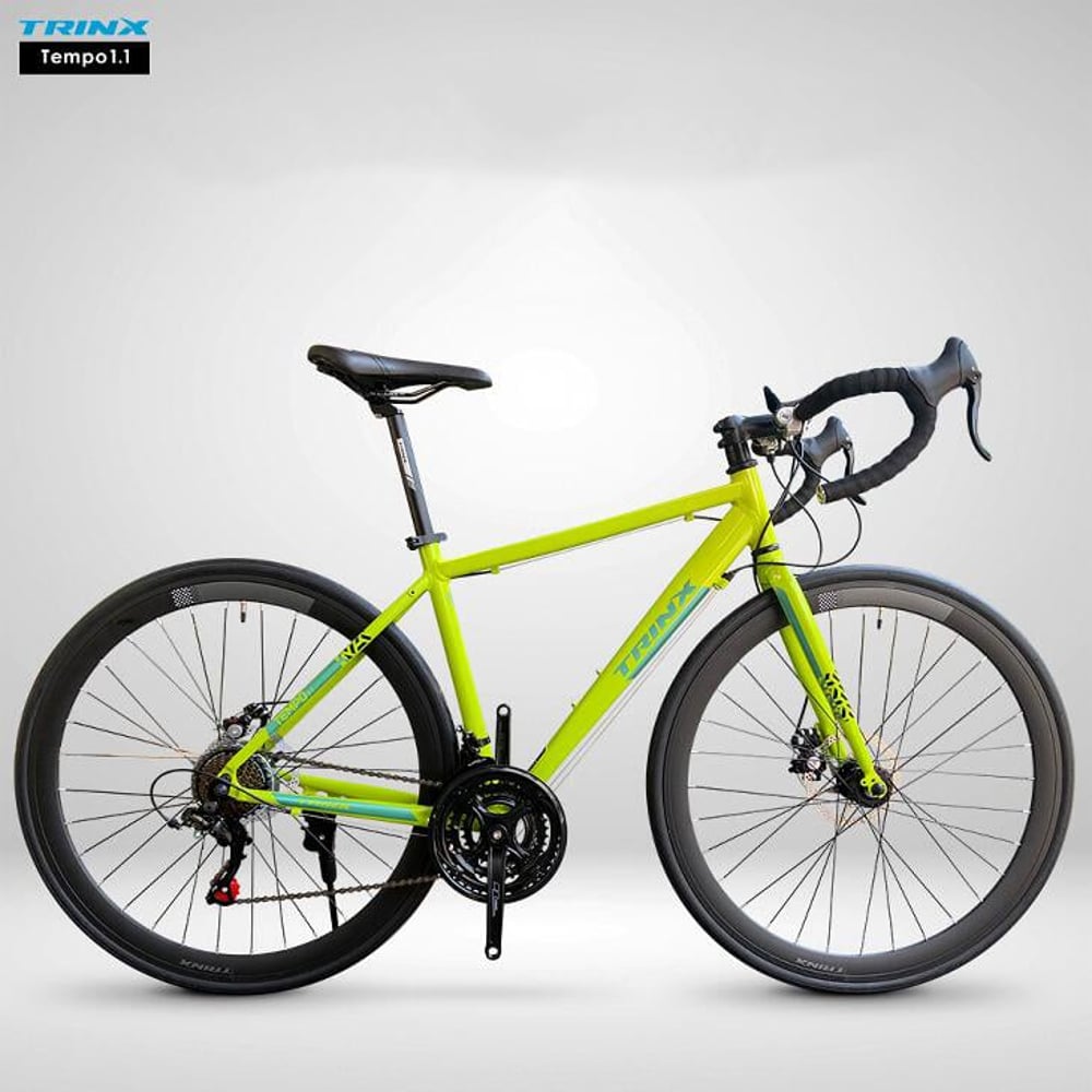 تسوّق Trinx Tempo 1.1 Road Bike 700c (Yellow) عبر الإنترنت في الإمارات ...
