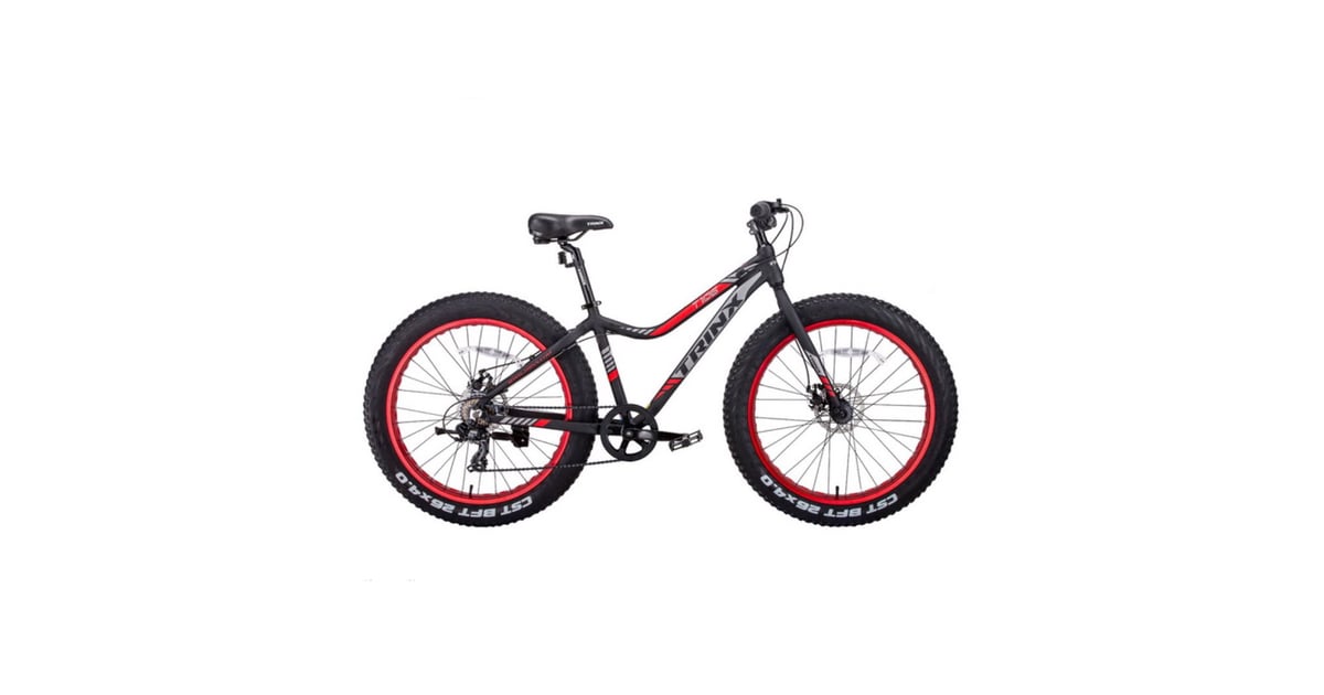 اشترِ Trinx T106 26 Inch 7 Speed Fat Bike (Red-Black) 100% Assembled ...