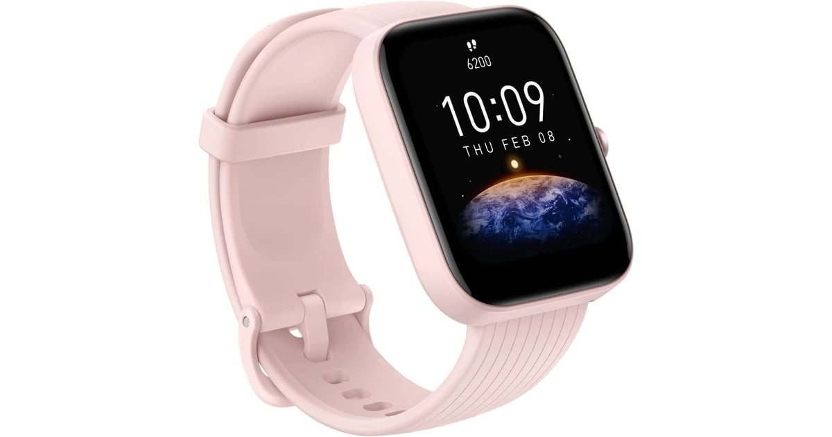 Buy Amazfit Bip 3 Smartwatch – Pink Online in UAE | Sharaf DG