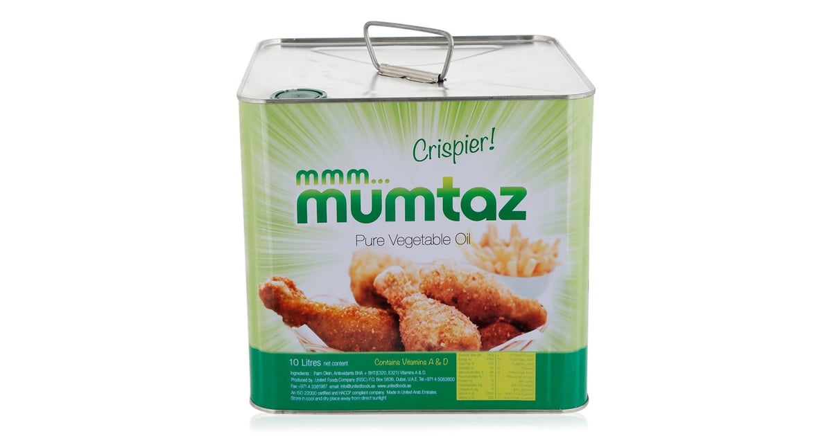 Buy Mumtaz Vegetable Oil Tin 10 Litre Online in UAE | Sharaf DG