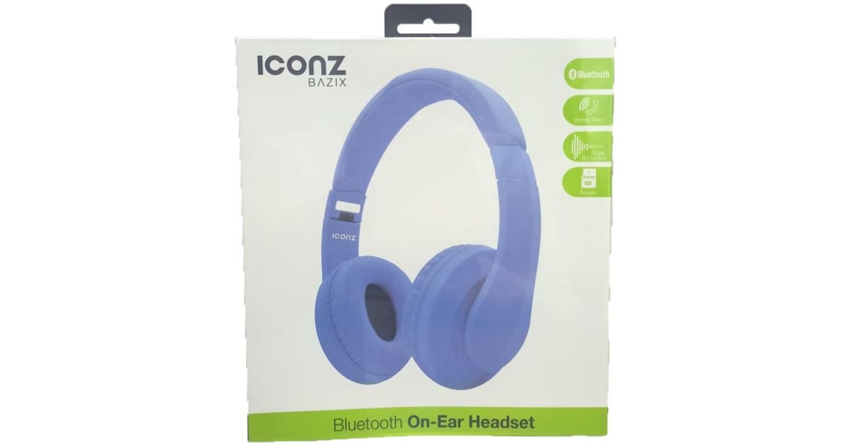 Buy online Best price of Iconz XOE01L Wireless On-Ear Bluetooth ...
