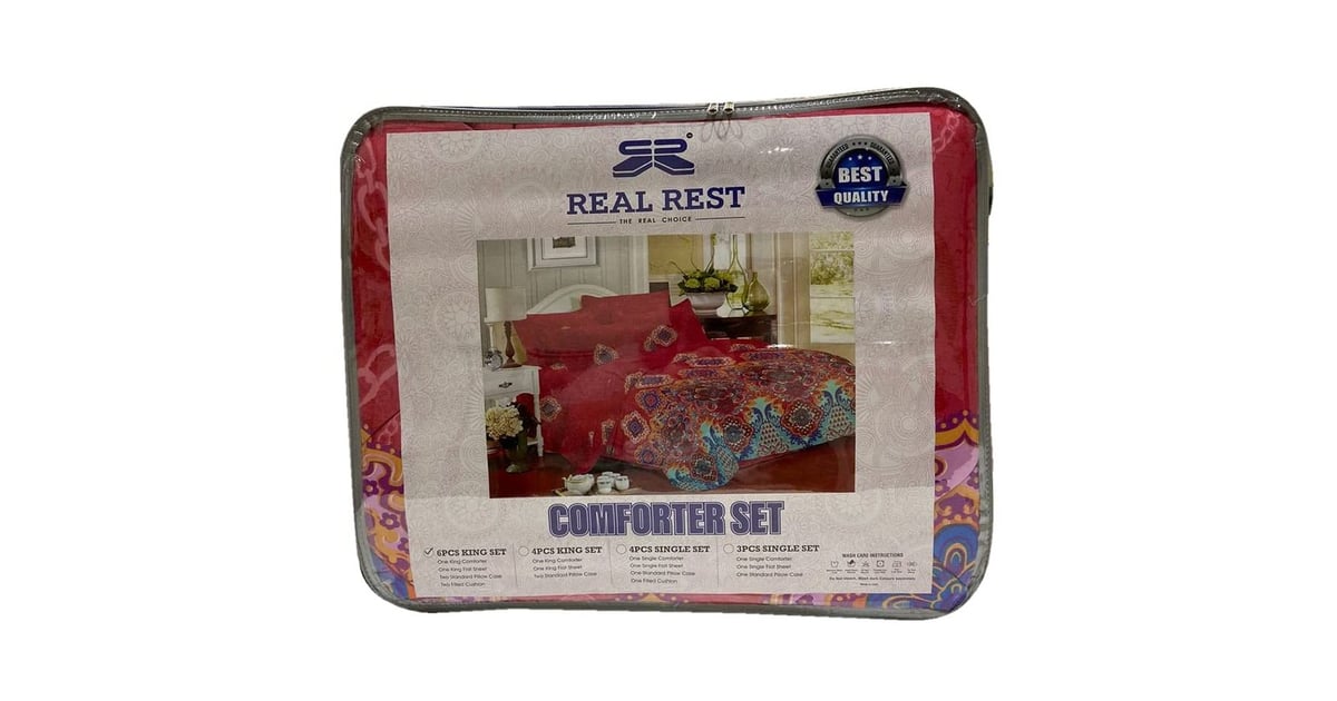 Buy Byft Real Rest Comforter Set Assorted Color (king) Online in UAE ...