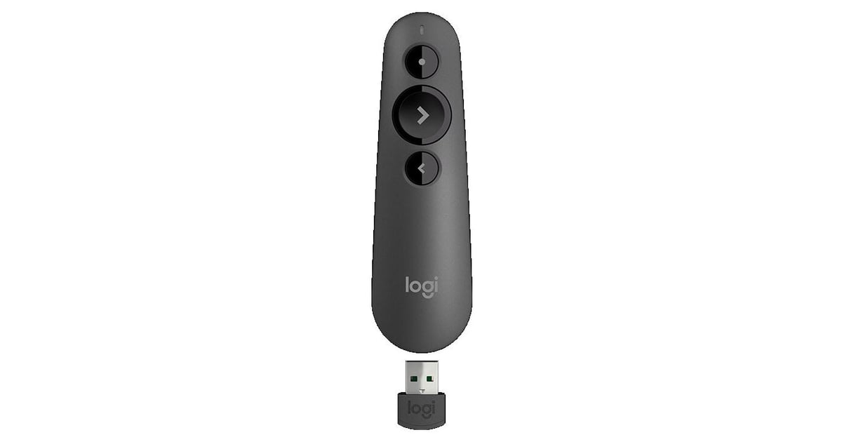 Buy Logitech R500 Wireless Laser Presenter Grey Online in UAE | Sharaf DG