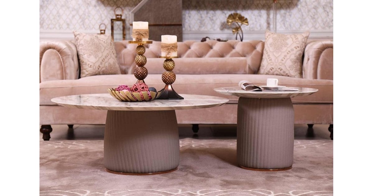 Buy Pan Emirates Ferguson Round Coffee Table (l) Online in UAE | Sharaf DG