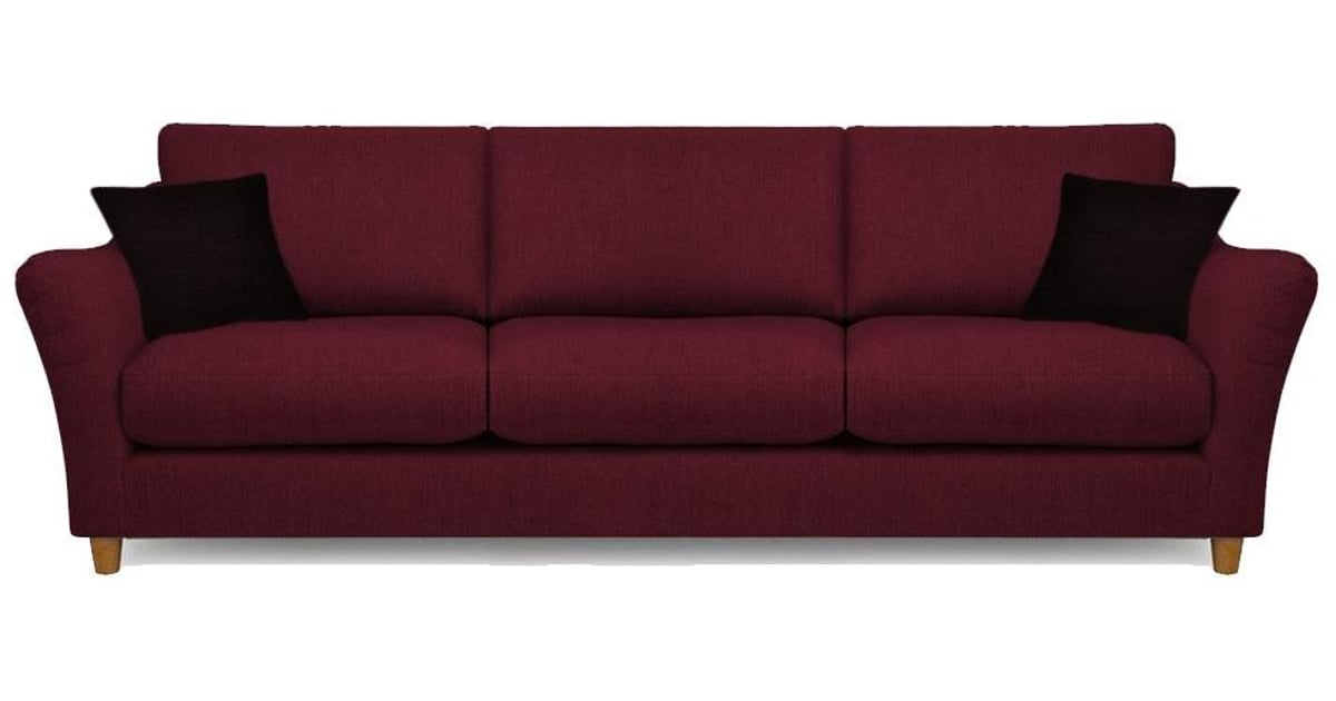 Buy Galaxy Design Opera 3 Seater Sofa Purpil Online in UAE | Sharaf DG