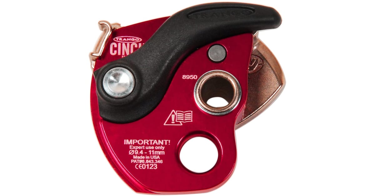 Buy Trango Cinch, Belay Device for Outdoor & Sports Climbing, Red ...