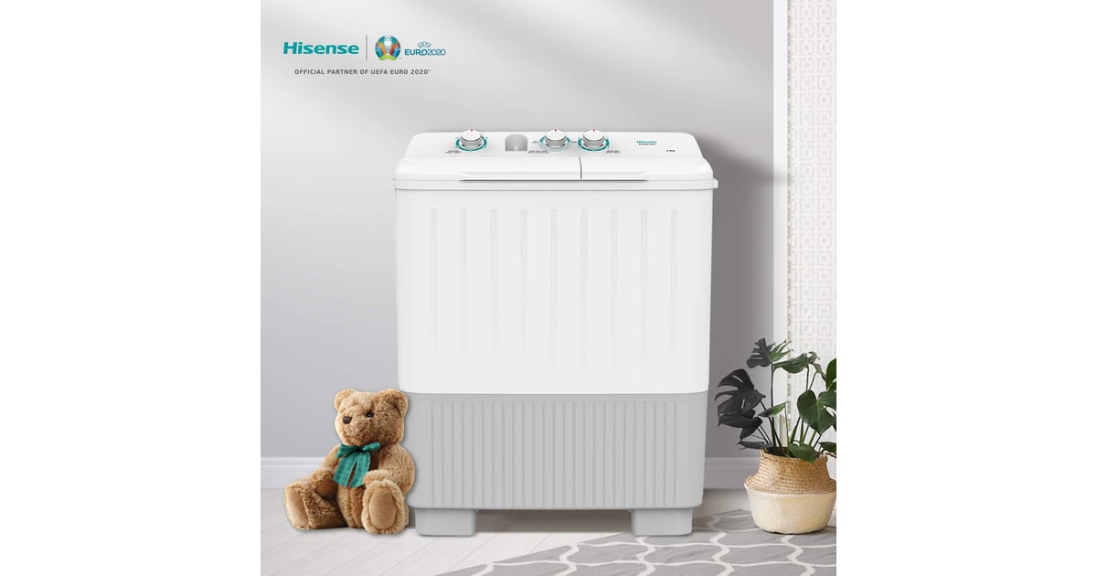 Buy Hisense Twin Tub Washing Machine, 7 Kg, XPB80-5001 Online in UAE | Sharaf DG