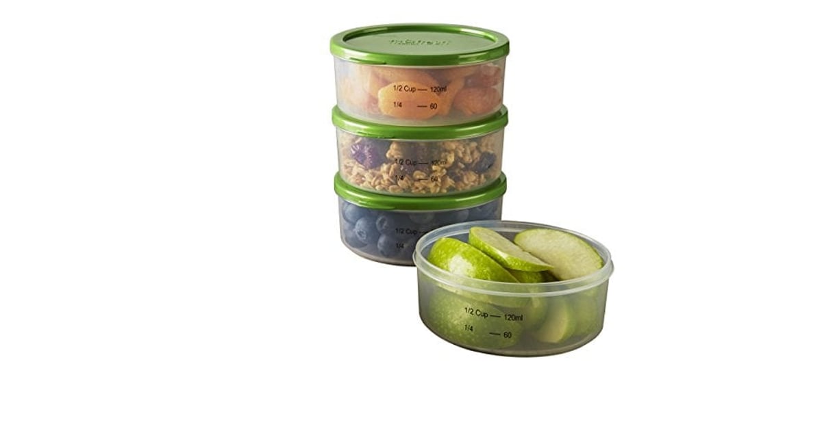 Buy Fit & fresh smart portion 1/2 cup chilled containers, set of 4 ...
