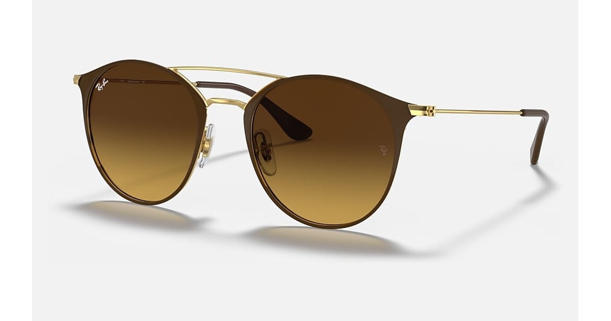 Buy Ray-Ban Brown Gradient Sunglasses -RB3546 9009/85 49-20 140 3N ...
