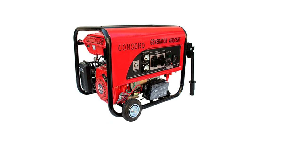 Buy Concord 4500CEBT Gasoline Generator Online in UAE | Sharaf DG