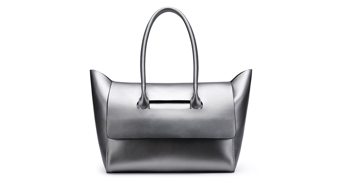 Smaster TRENDY SILVER 003 Trendy Luxury WomenLeather Hand Bag price in ...