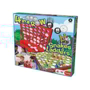 Buy Hasbro 4-In-A-Row & Snakes And Ladders Combo Online in UAE | Sharaf DG