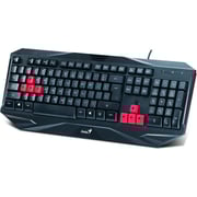 Genius KBG200 Gaming Keyboard Black price in Bahrain, Buy Genius KBG200 Gaming Keyboard Black in ...