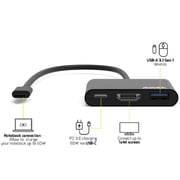 Buy Port USB-C Mini Docking Station with HDMI Cable 0.3m Black Online ...
