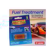 Buy Dyno Tab Fuel Treatment Tablets 8pcs Online in UAE | Sharaf DG