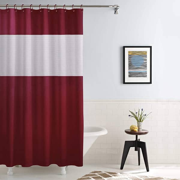 Buy Story@Home Maroon Waterproof Bed ICU Partition Hospital Curtain ...