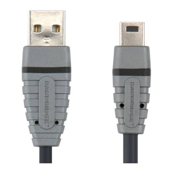 Bandridge USB Mini Cable 5 Pin 2m BCL4402 price in Bahrain, Buy ...
