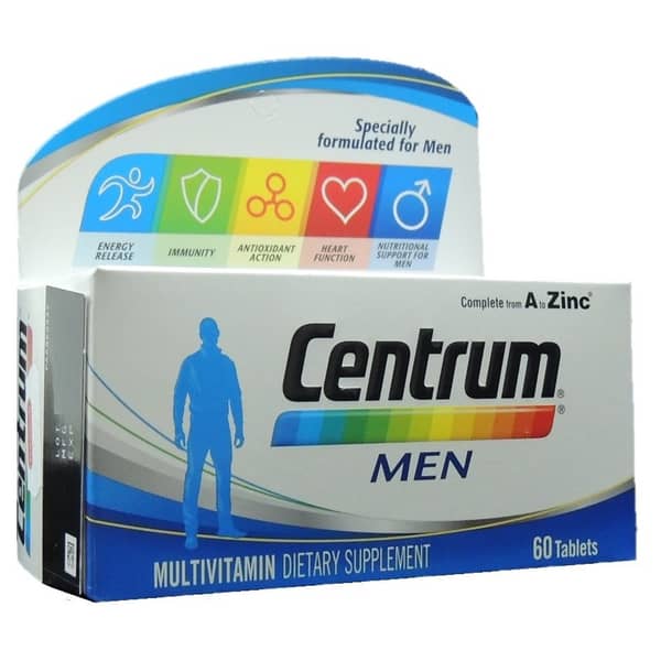 Centrum Men Tablet 60’S price in Bahrain, Buy Centrum Men Tablet 60’S in Bahrain.