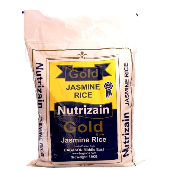 Buy Nutrizain Gold Jasmine Rice, 5 kg Online in UAE | Sharaf DG